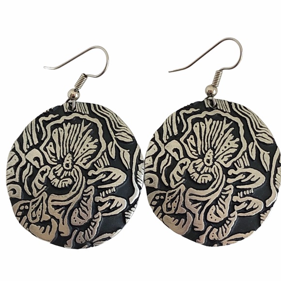Alice Seely | Jewelry | Vintage Alice Seely Handcrafted Pewter Floral ...